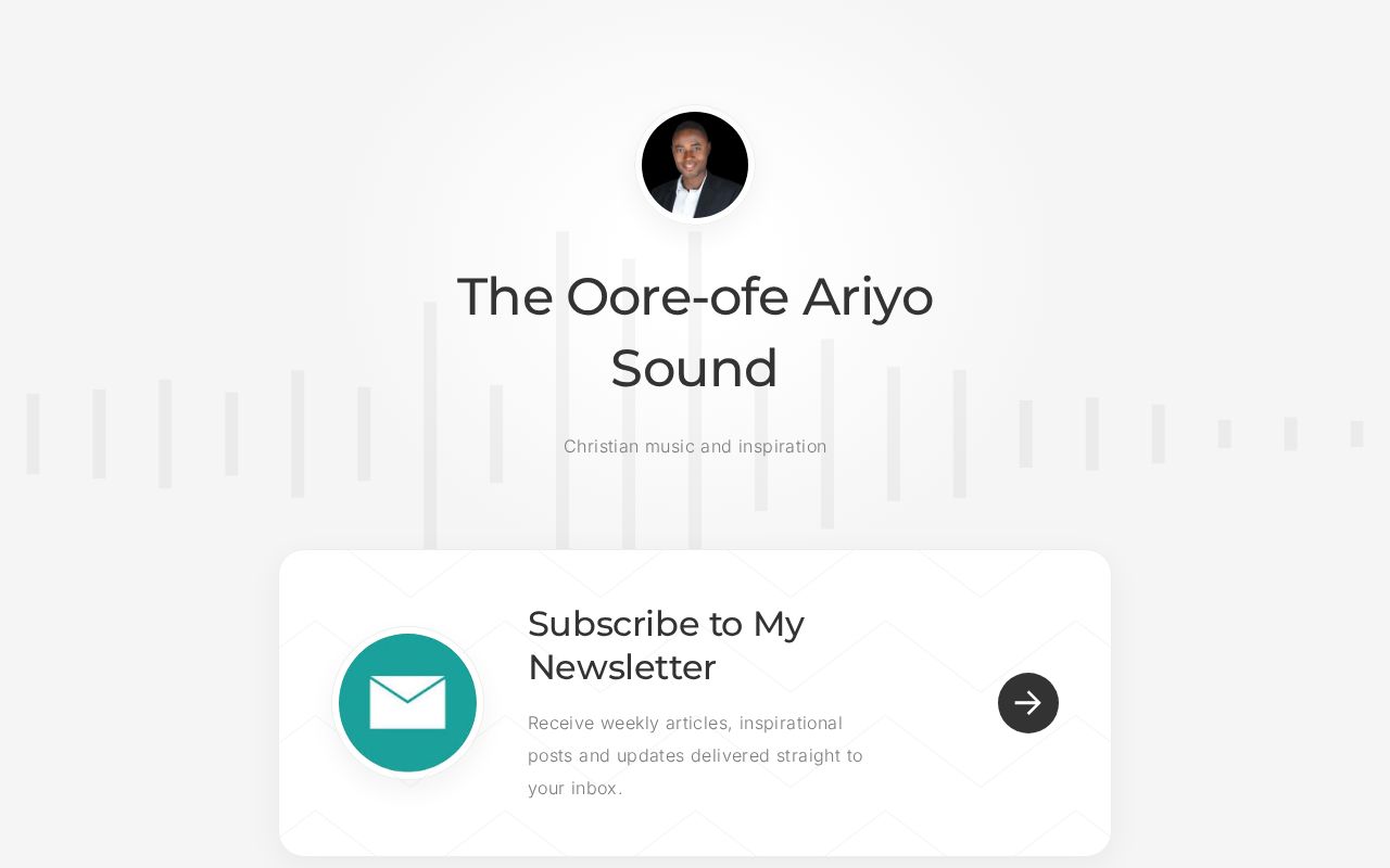 The Oore-ofe Ariyo Sound